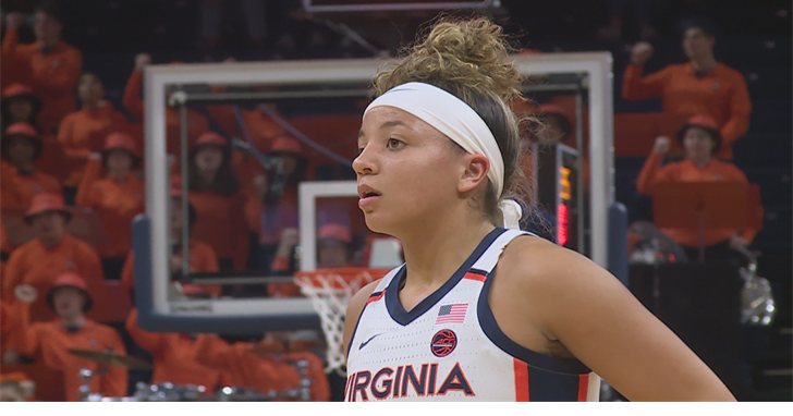 Kymora Johnson scores 35, leads Virginia's big finish in 91-87 upset of ...