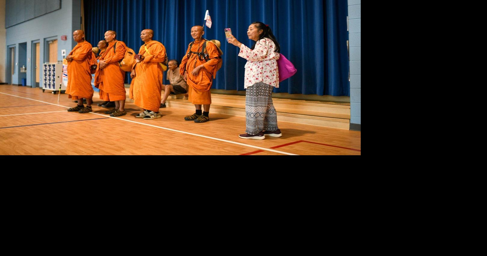 Buddhist monks visit Scottsville Elementary School | Education ...