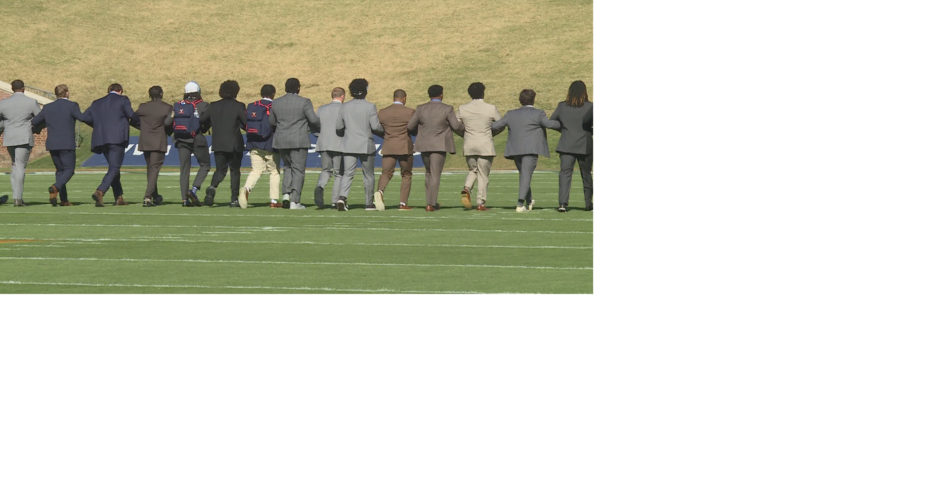 UVA Football honors fallen teammates on annual 'UVA Strong Game' | News ...