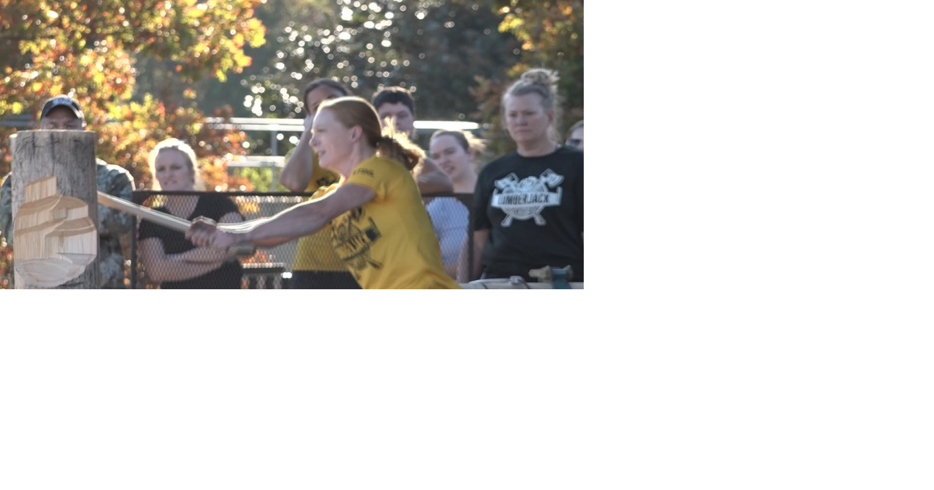 Lumberjack competition taking place at Devils Backbone | Community ...