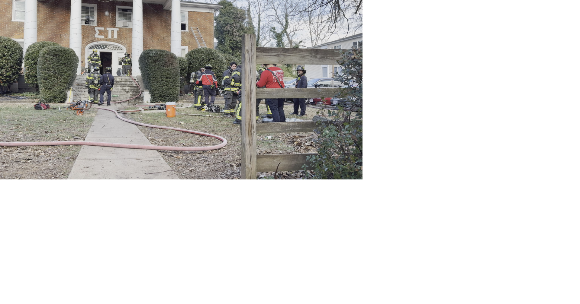 13 students displaced after fire breaks out at UVA Fraternity House ...