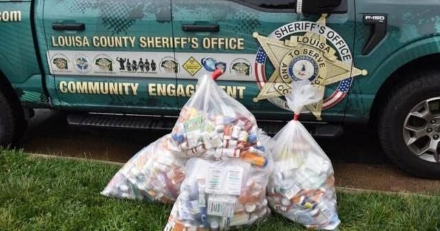 Nearly 100 pounds of unwanted medications collected in Louisa County ...