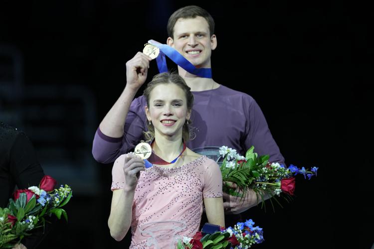 Skating pair took title at U.S. nationals but can't compete in Olympics ...