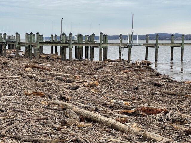 Elk River shores awash in debris | Local News | cecildaily.com