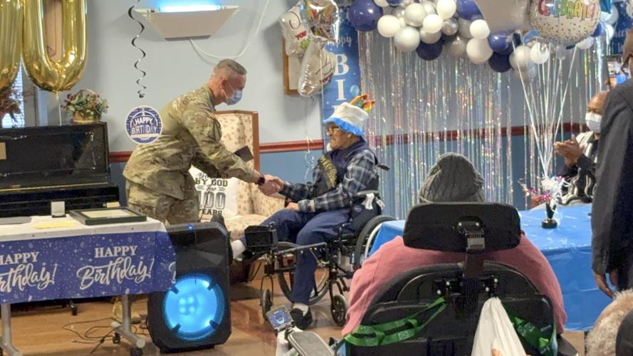 World War II veteran at Perry Point VA celebrates 100th birthday | News ...