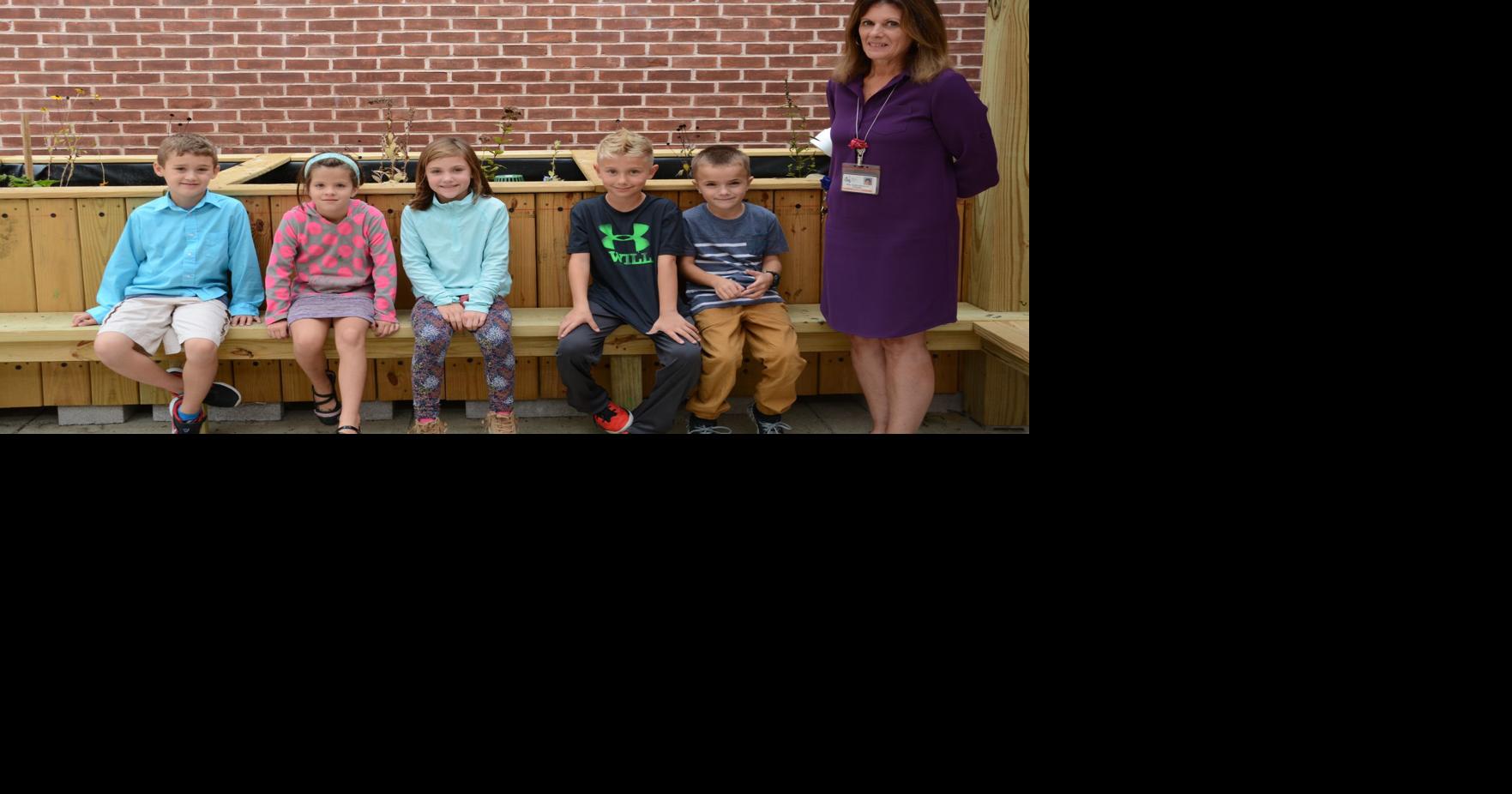 Calvert Elementary transforms courtyard into outdoor classroom | Local ...
