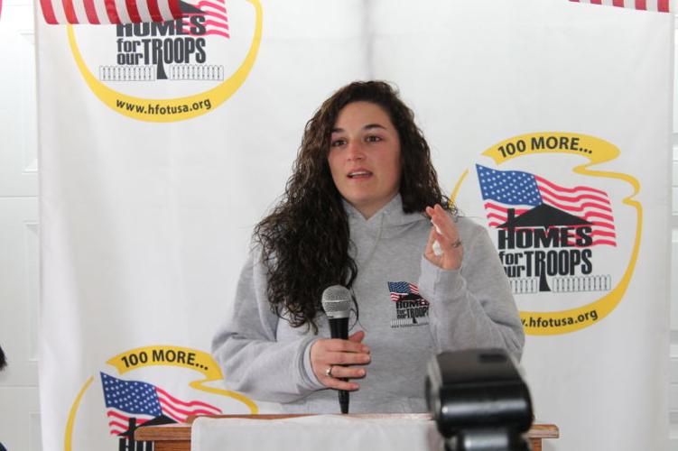 Wounded Rising Sun Marine, family receive keys to new home | Local News ...