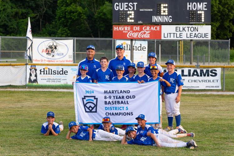 North East Little League 10U baseball crowned District 5 champions ...