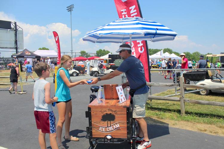 Calvert man sells ice cream from specially-designed tricycle | News ...
