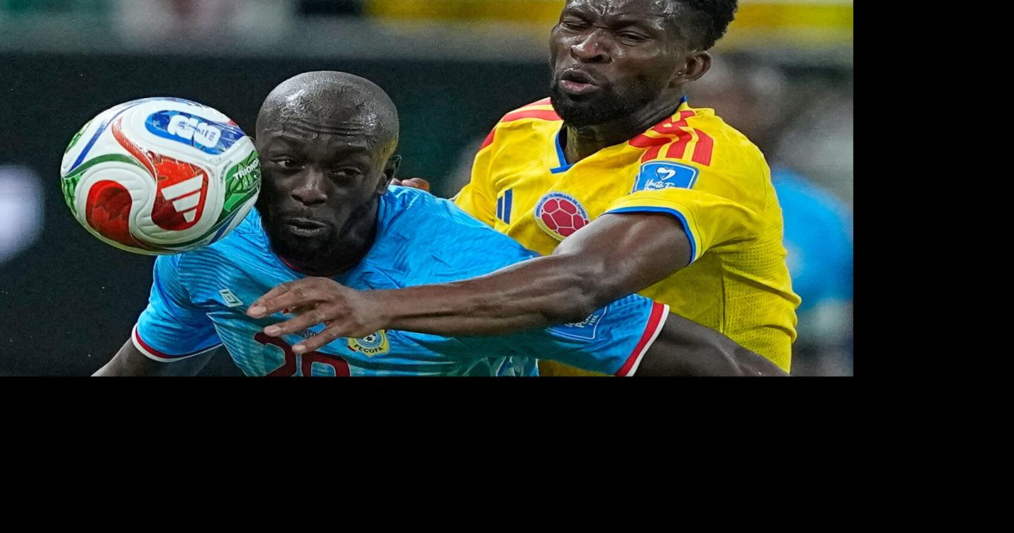 APTOPIX Congo Colombia WCup Soccer | World Cup | cecildaily.com