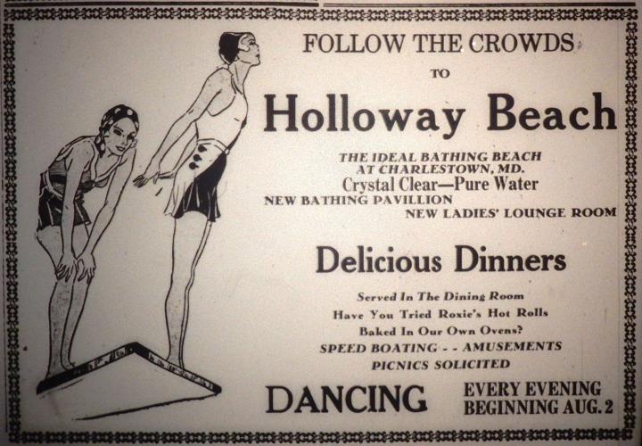 Ask the Historical Society: Holloway Beach ads | Our Cecil | cecildaily.com