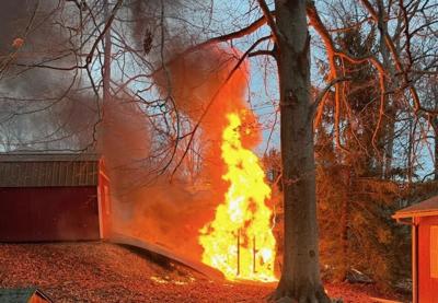 Fire causes $11K in damage to three sheds near Rising Sun | Local News ...