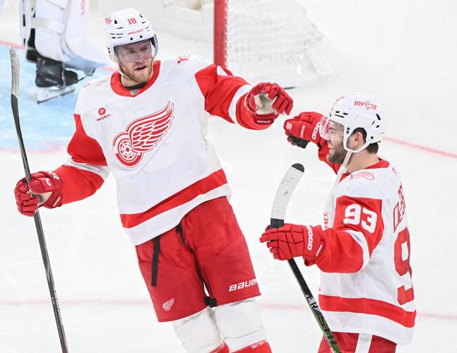 DeBrincat's goal, 2 assists lead Red Wings over Canadiens 4-0 | Sports ...