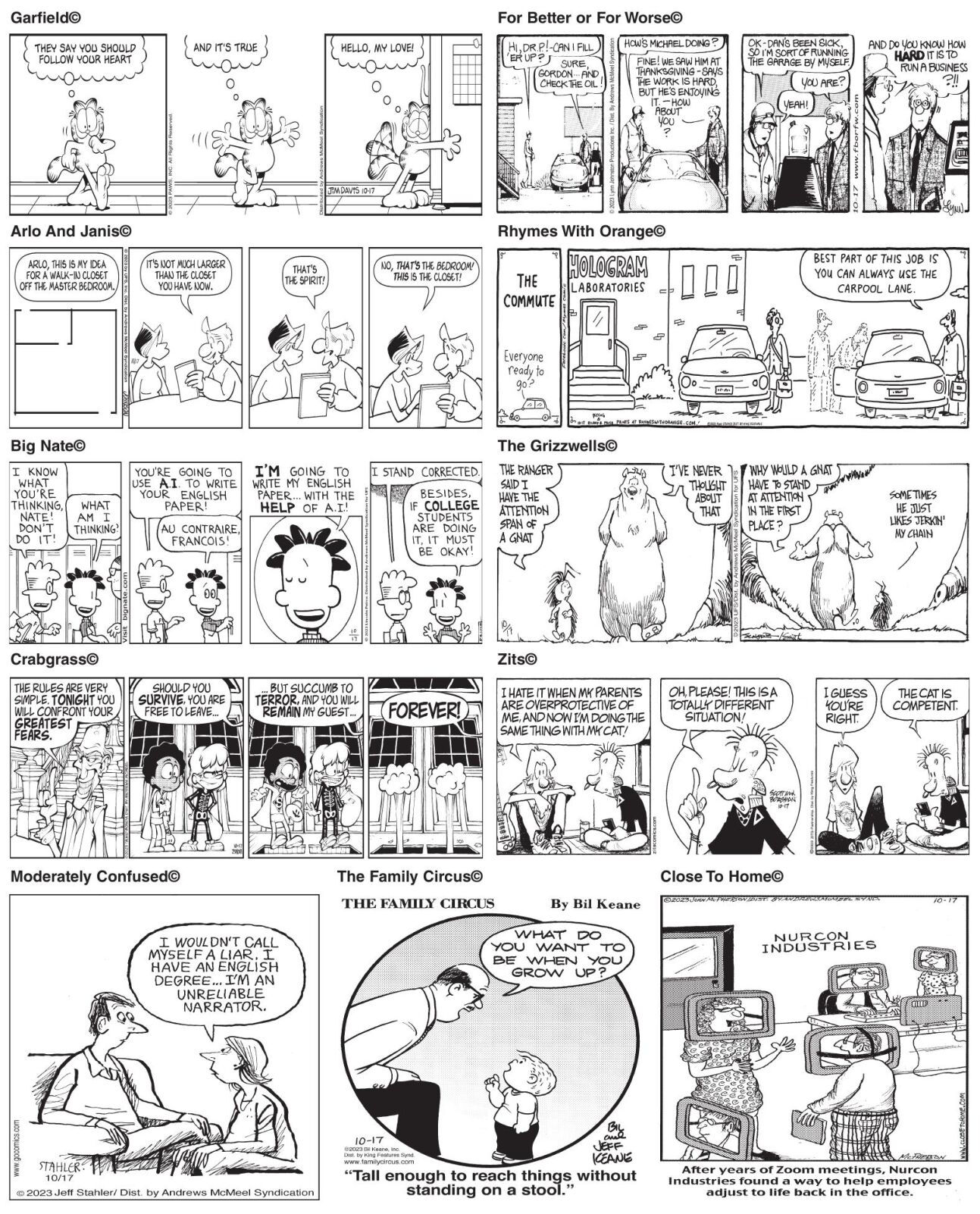 1017 comics | Comics | cecildaily.com