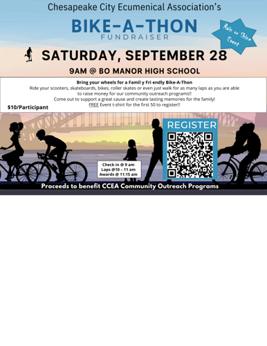 Bicycle fundraiser for Chesapeake City Ecumenical Association | News | cecildaily.com