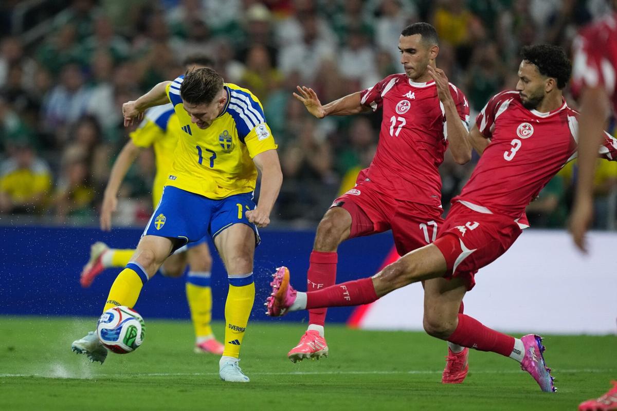 Tunisia Sweden WCup Soccer | World Cup | cecildaily.com
