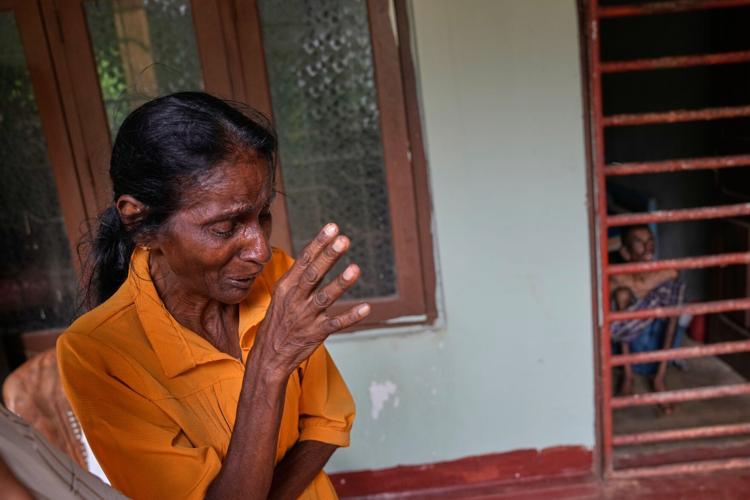 Survivors from a burned Sri Lankan nursing home relocate, in photos ...