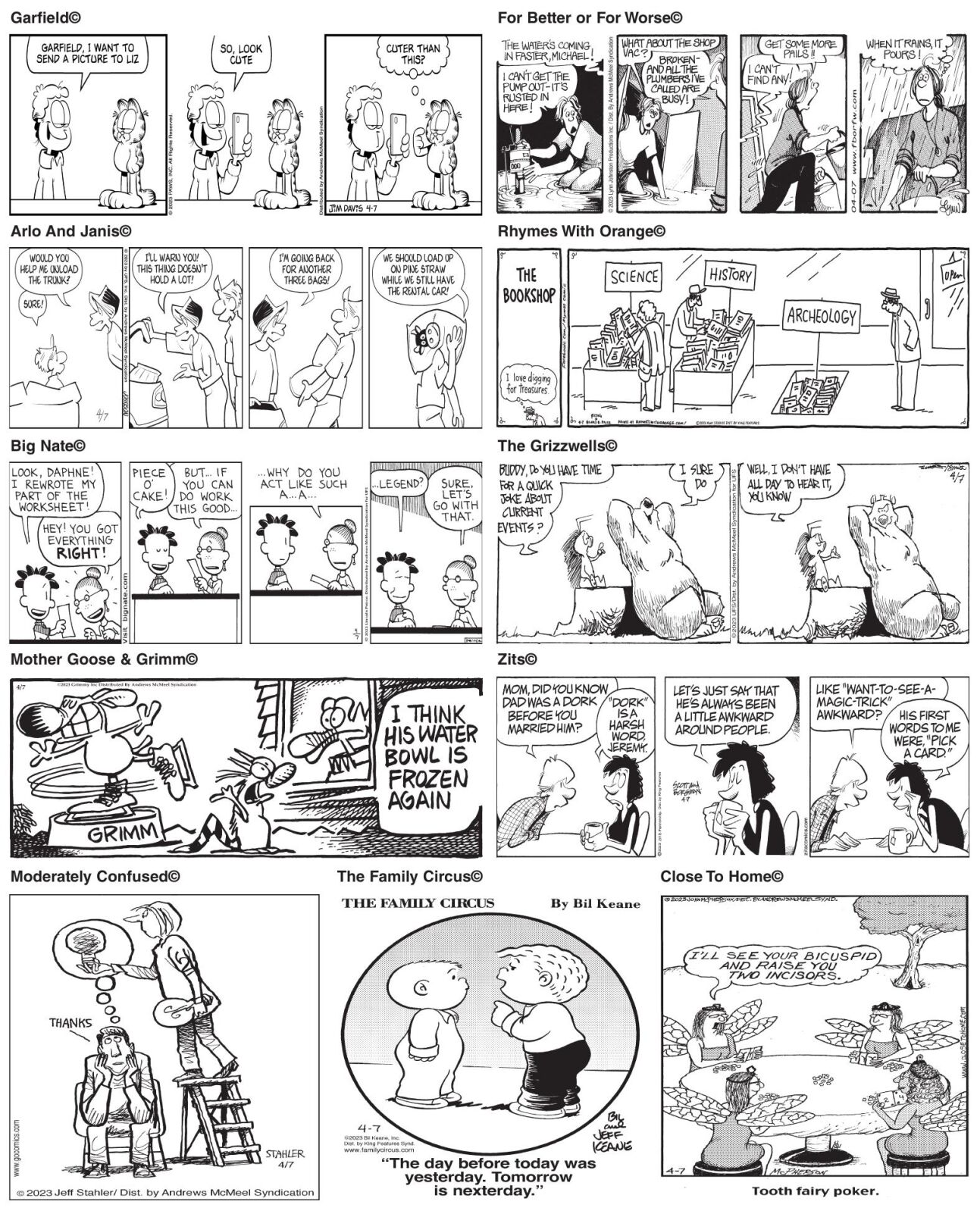 0407 comics | Comics | cecildaily.com