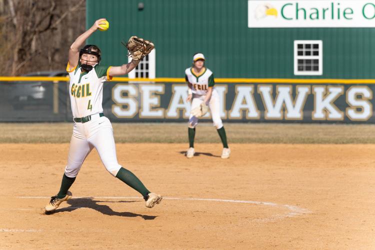 Cecil softball falls in home-opening series to Southern Maryland ...