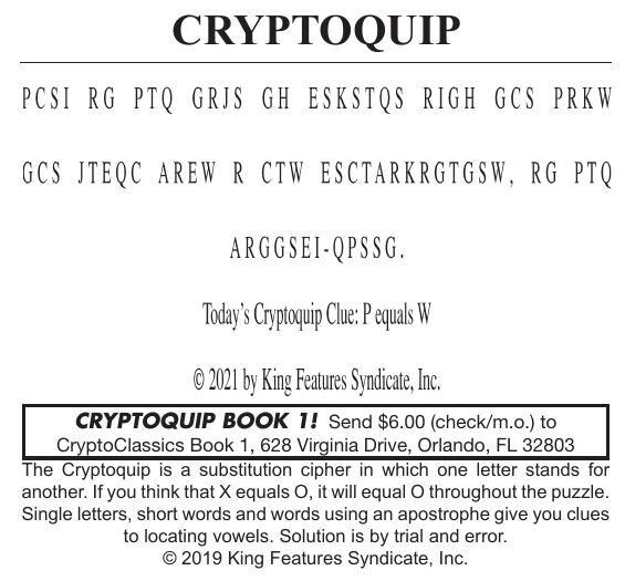 Cryptoquip | cecildaily.com