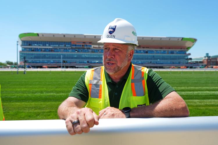 Belmont Park rebuild nears the finish line as the Belmont Stakes is a ...