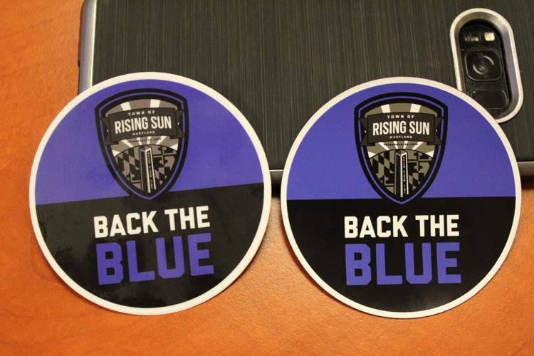Rising Sun adds new merchandise to 'Back the Blue' campaign | Local ...