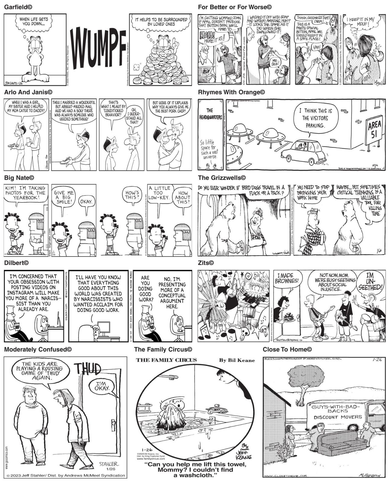 0126 comics | Comics | cecildaily.com