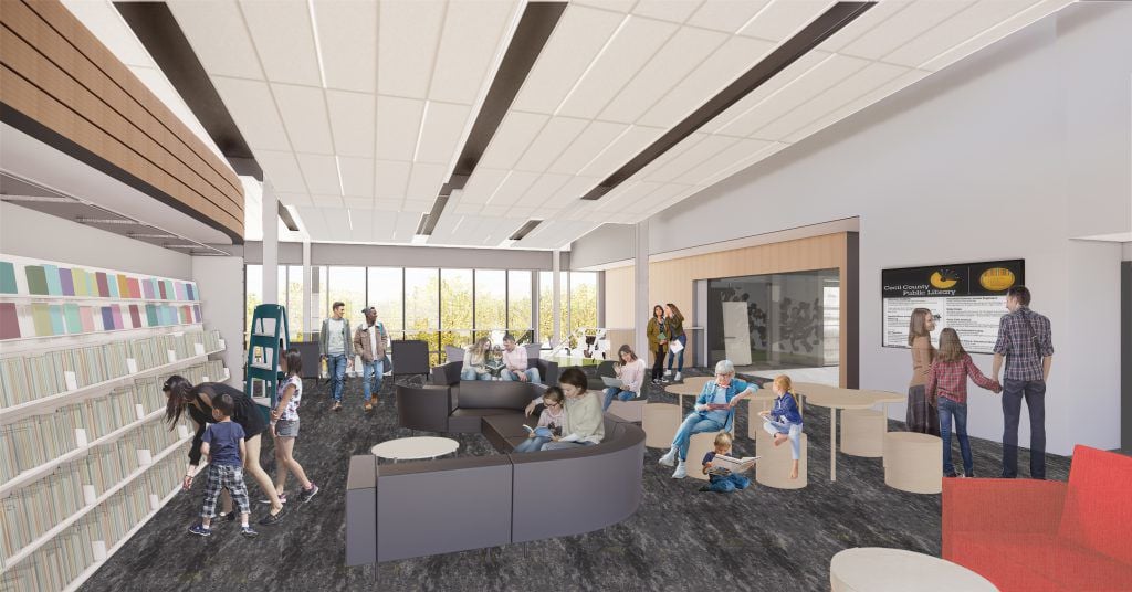 Public gets first glimpse of North East Library | Spotlight ...