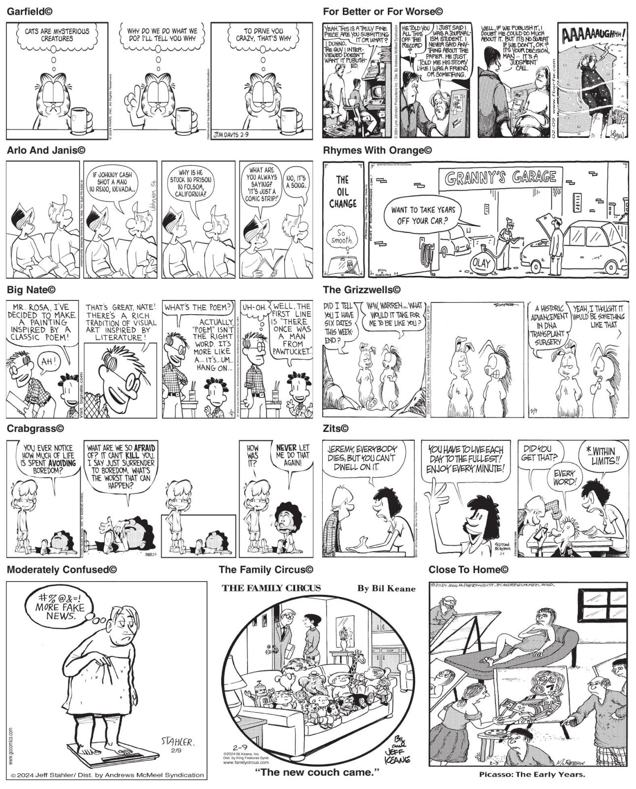 0209 comics | Comics | cecildaily.com
