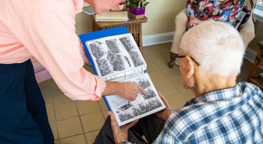 Local veteran connects with nephew of his WWII comrade | News ...