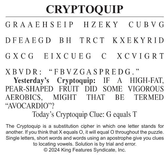 1106 crypto | Cryptoquip | cecildaily.com