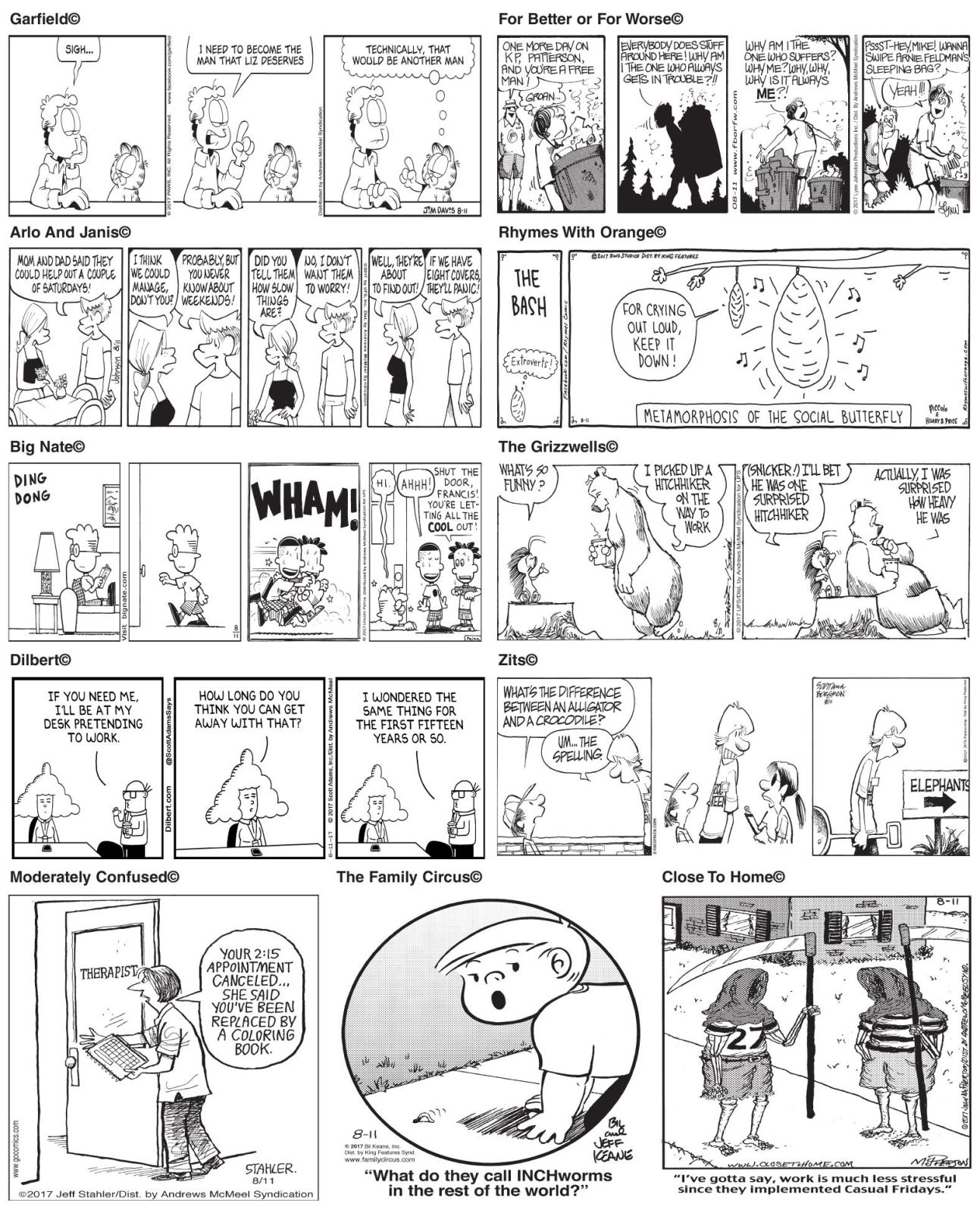 081117 comics | Comics | cecildaily.com