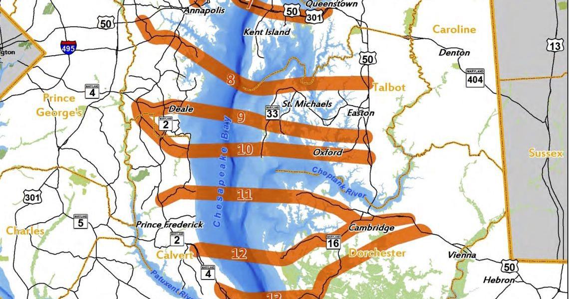 Leaked maps show potential second Bay crossings | Local News ...