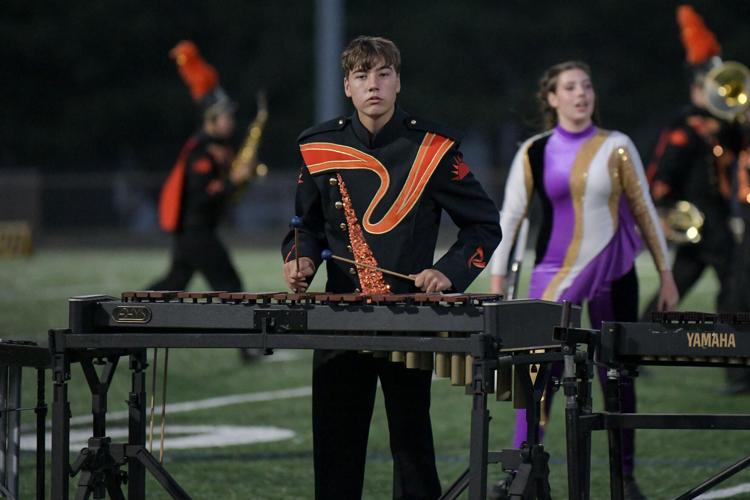 PHOTO GALLERY: Local marching bands take to the field in competition at ...