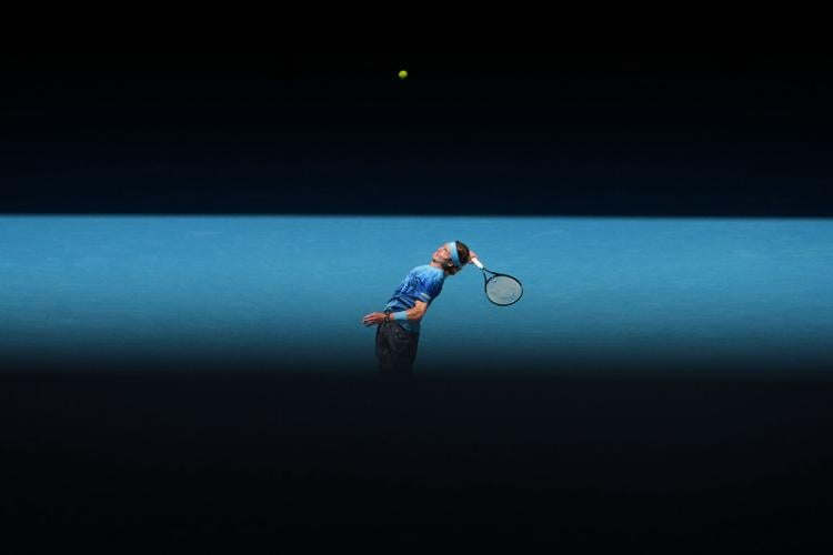 Australian Open photos show shafts of light at Melbourne Park | Sports ...