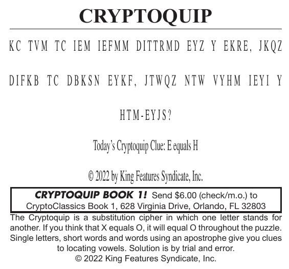 1127 crypto | Cryptoquip | cecildaily.com