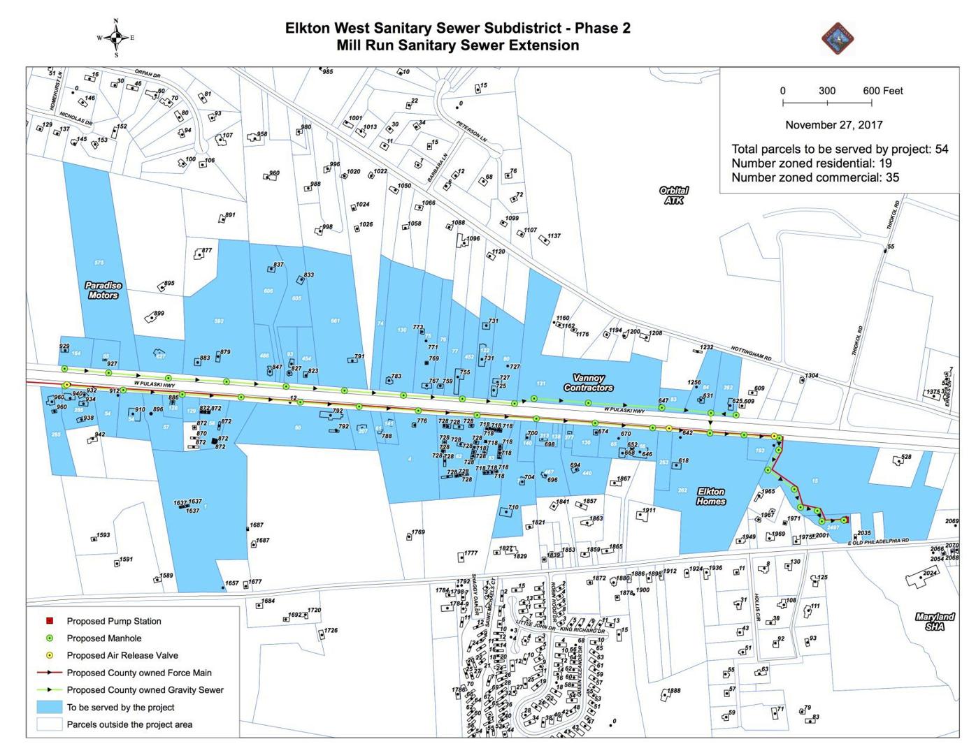 Business community praises Route 40 sewer expansion plan | Local News ...
