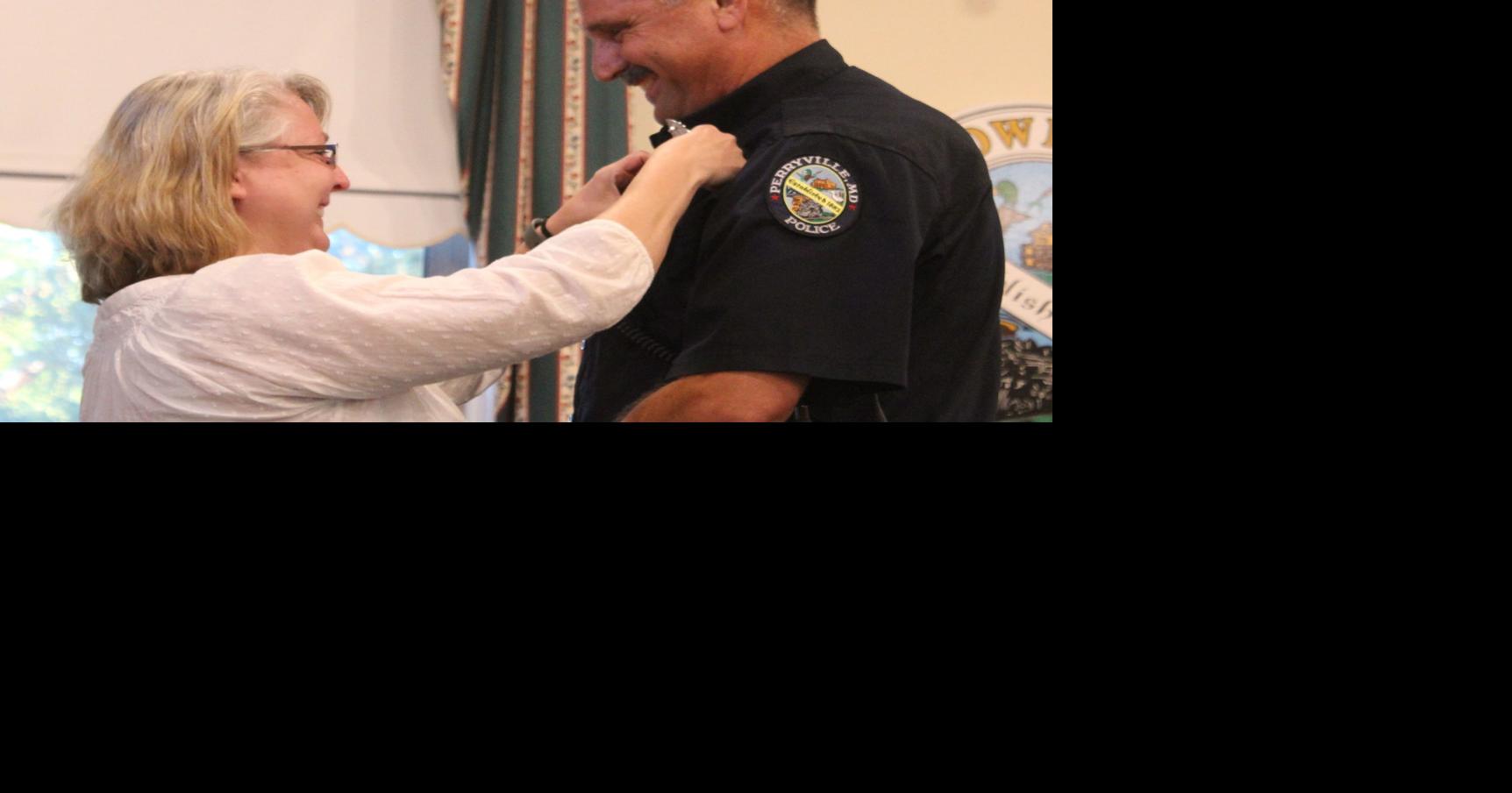 One promoted, one welcomed at Perryville Police Department | Local News ...