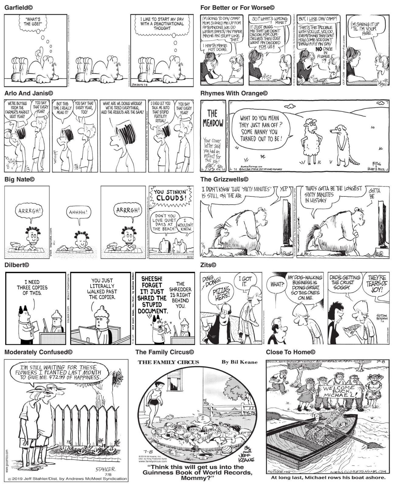 0708 comics | Comics | cecildaily.com