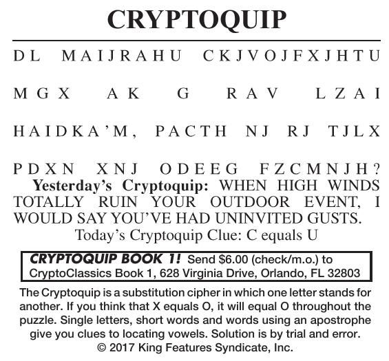 122717 cryptoquip | Cryptoquip | cecildaily.com
