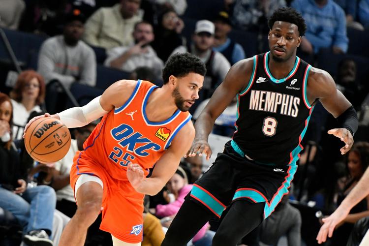 Jalen Williams and Kenrich Williams help Thunder rally past Grizzlies ...