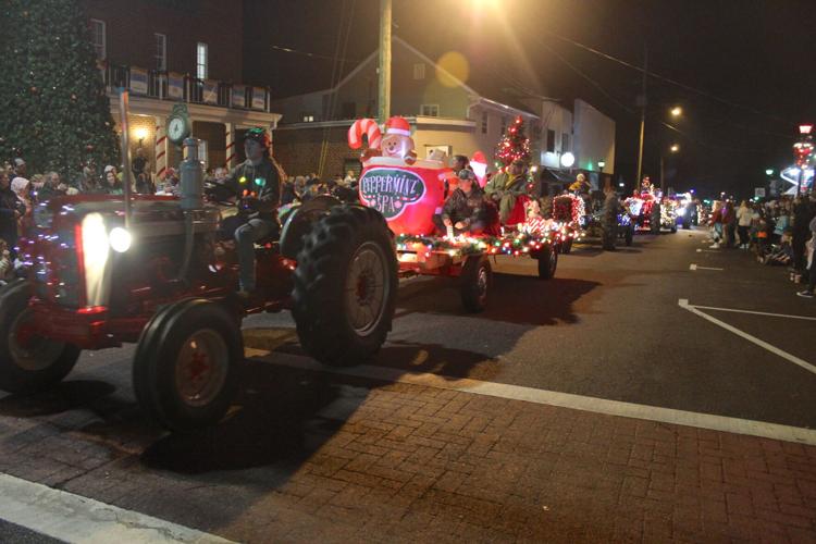 Farm tractors and Christmas collide in Rising Sun parade | News ...