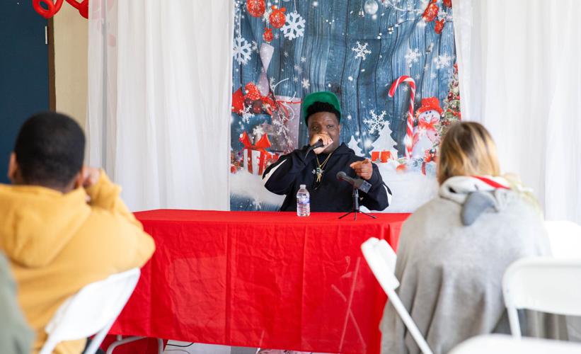 Rapper, High Road alum gifts new shoes to students | News | cecildaily.com