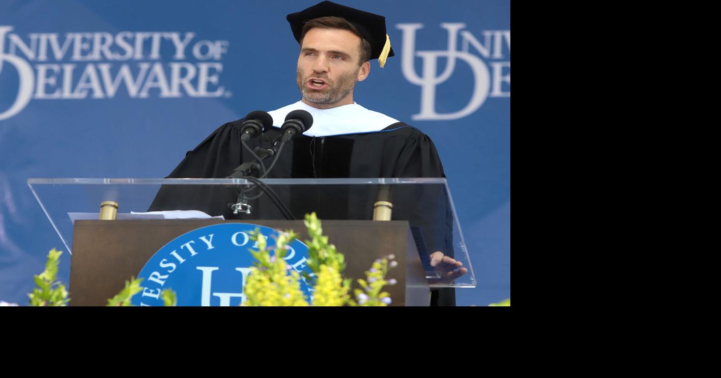 Embrace uncertainty, Joe Flacco tells University of Delaware graduates ...