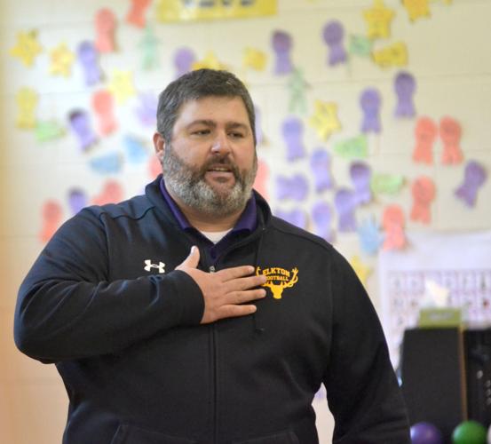 Elkton football players visit Cecil Manor Elementary | Sports Gallery ...