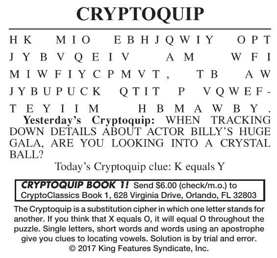 062917 cryptoquip | Cryptoquip | cecildaily.com