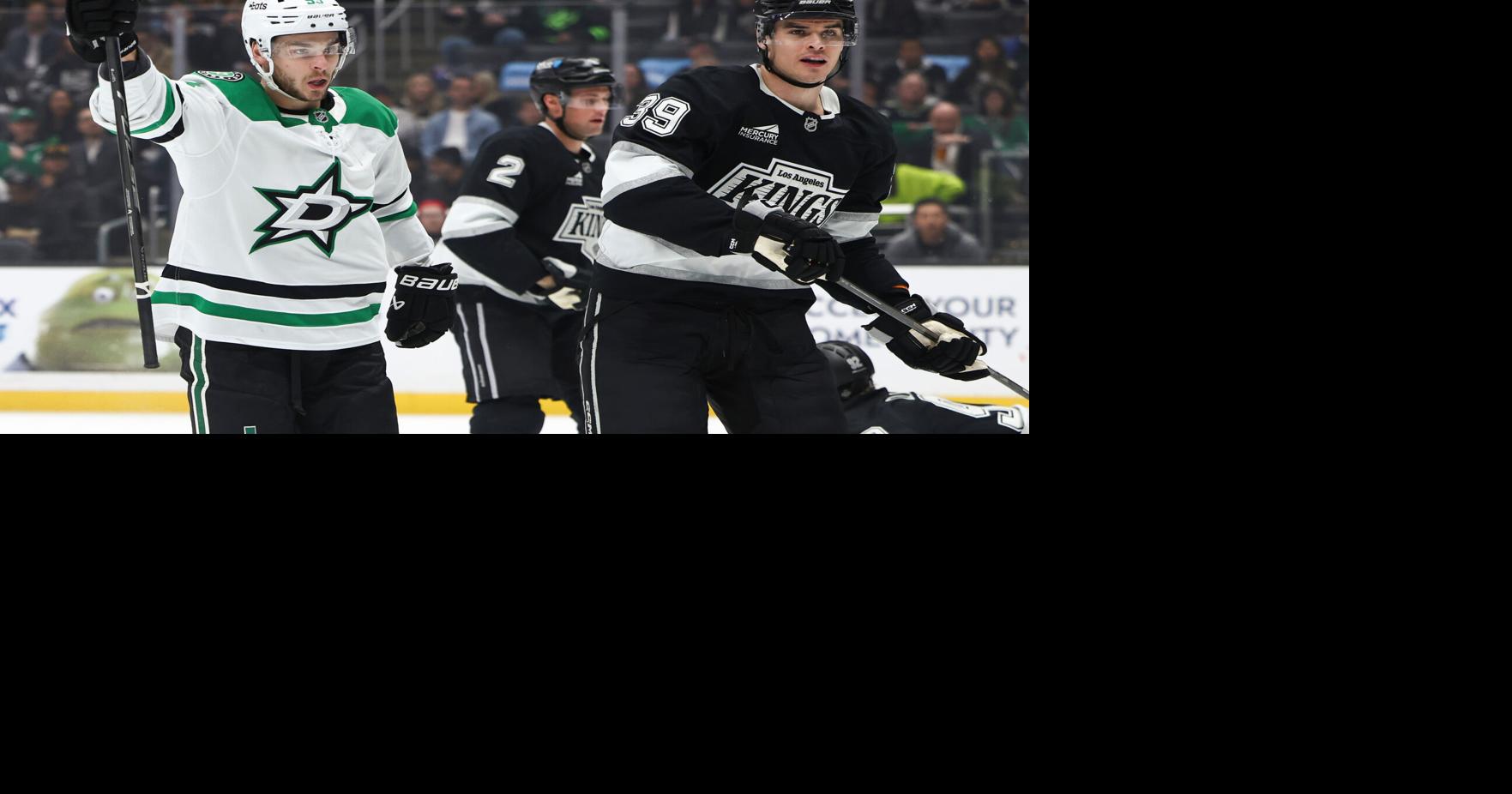 Jason Robertson strikes late in the third period to help send Stars to ...