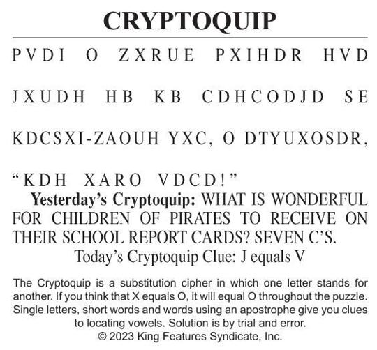 Cryptoquip | cecildaily.com