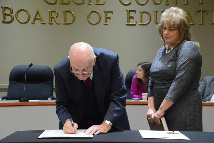 Fazzino, Manlove take seats on school board | Local News | cecildaily.com