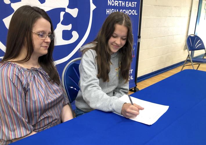 11 North East seniors sign to college athletic programs | Sports ...